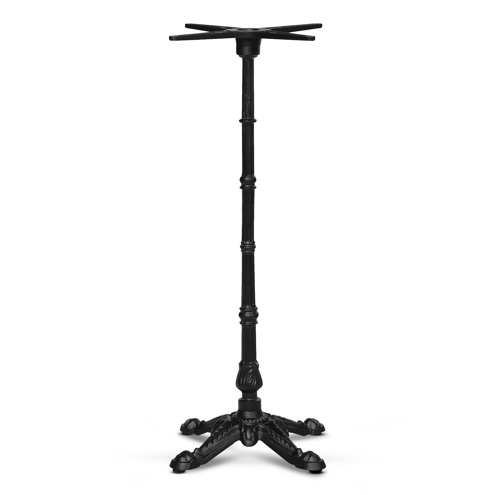 Bar table base, black