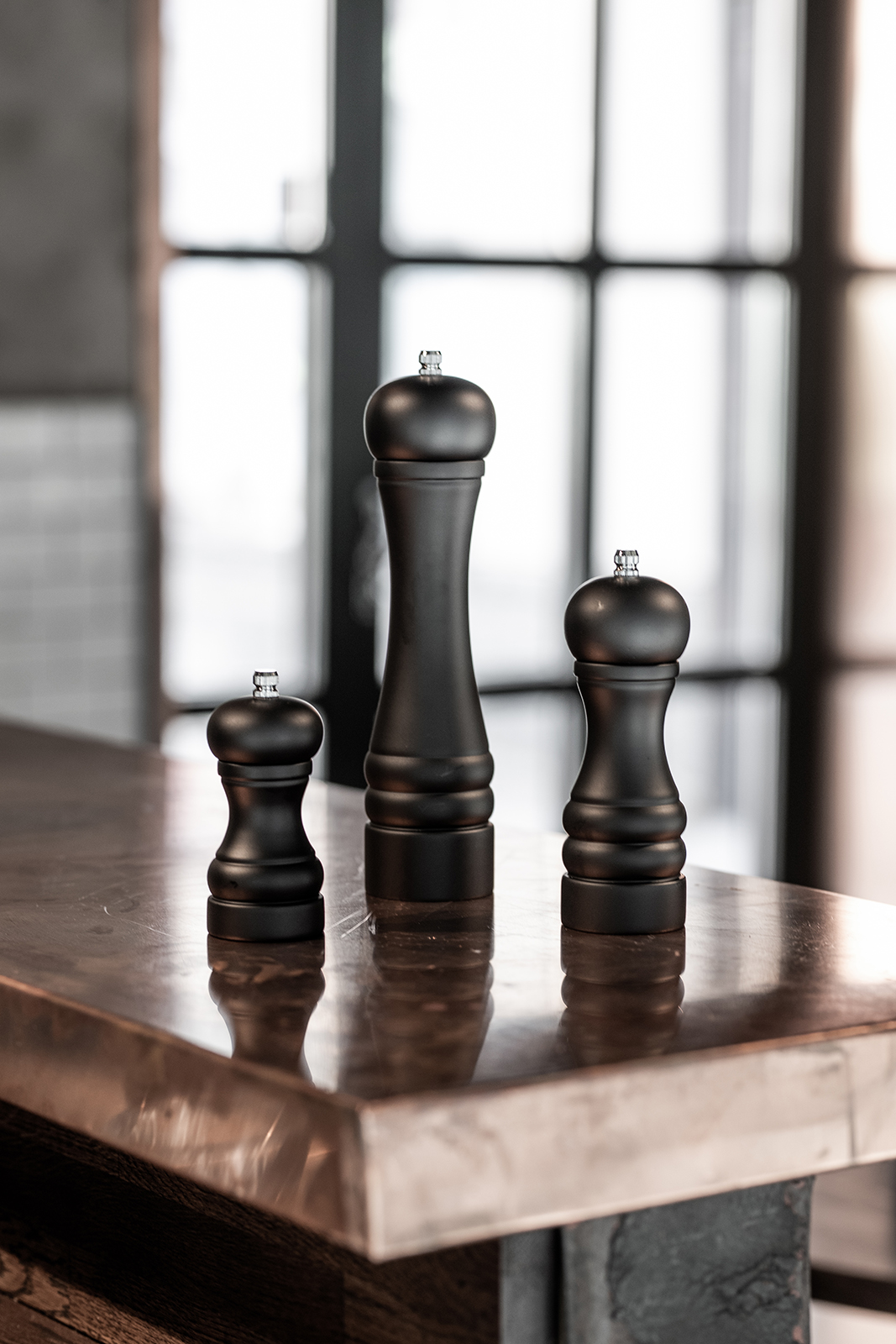 Salt & Pepparkvarn 11 cm Svart